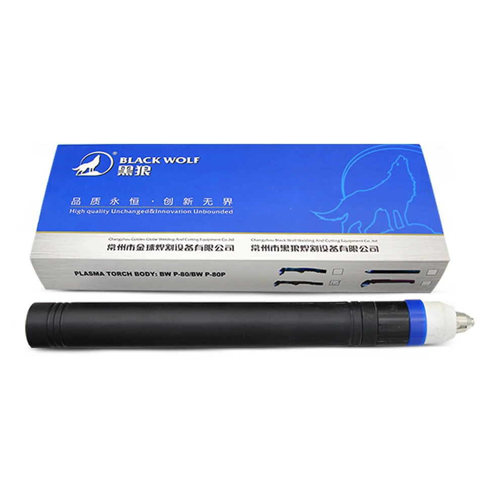 Black Wolf P80 authentic torch head Straight shank Plasma Cutting Torch ...
