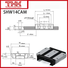 오리지널 THK 선형 가이드, SHW 14 SHW14 SHW14CAM SHW14CAMUU SHW14CAMSS ...