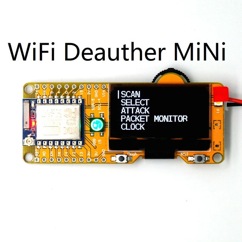 Wifi Deauther Mini Wifi Attaque Essai Esp8266 Open Source Development Board 3 5 Équipements