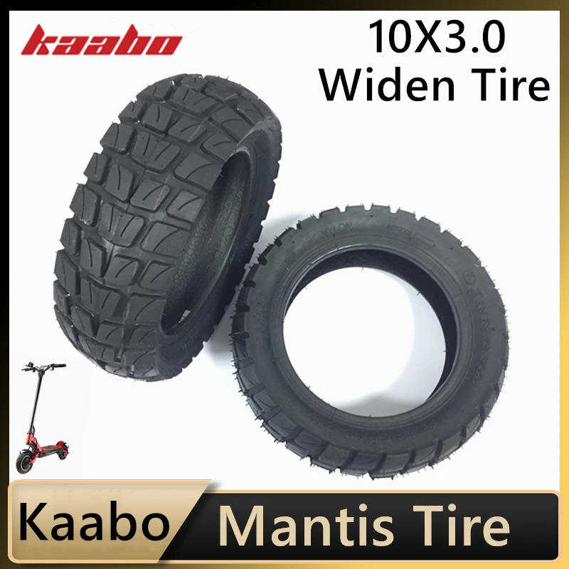 10 Inch 10x3.0 80/65-6 Pneumatic Tyre For Kaabo Mantis Thicken Widen ...