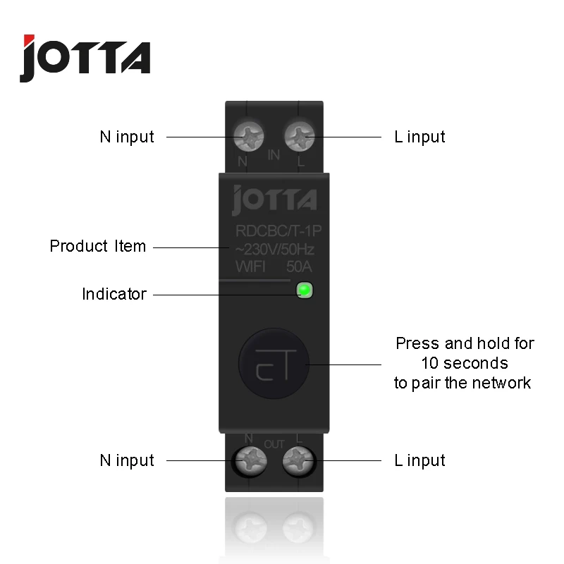 Generic 1p 2p 4p 50a 63a 80a 100a Din Rail Wifi Circuit Breaker art ...