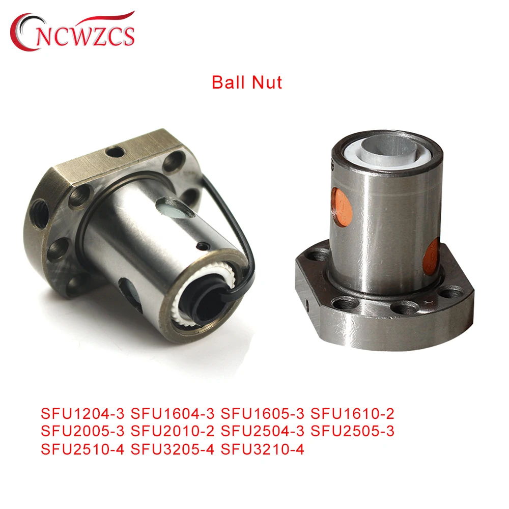 SFU Ball Screw Nut SFU1204 SFU1605 SFU1604 SFU1610 SFU2005 SFU2010 ...