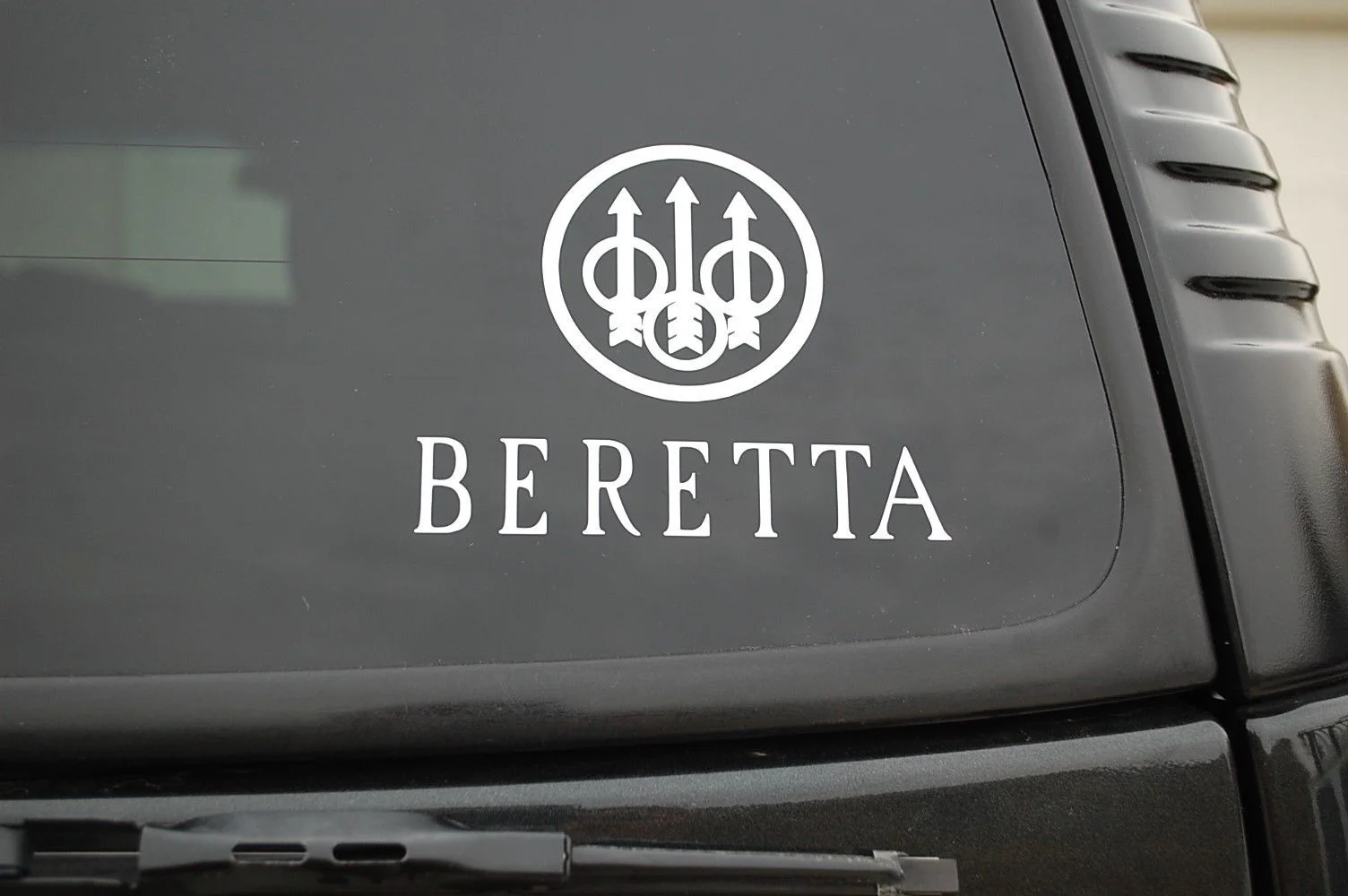 Beretta Gun Sticker Vinyl Decal Nra Window 3% Car Window Sticker Car ...