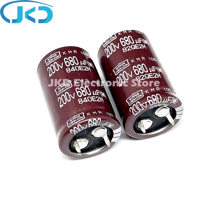 2pcs-680uF-200V-NIPPON-NCC-22x35mm-Low-ESR-200V680uF-Aluminum ...