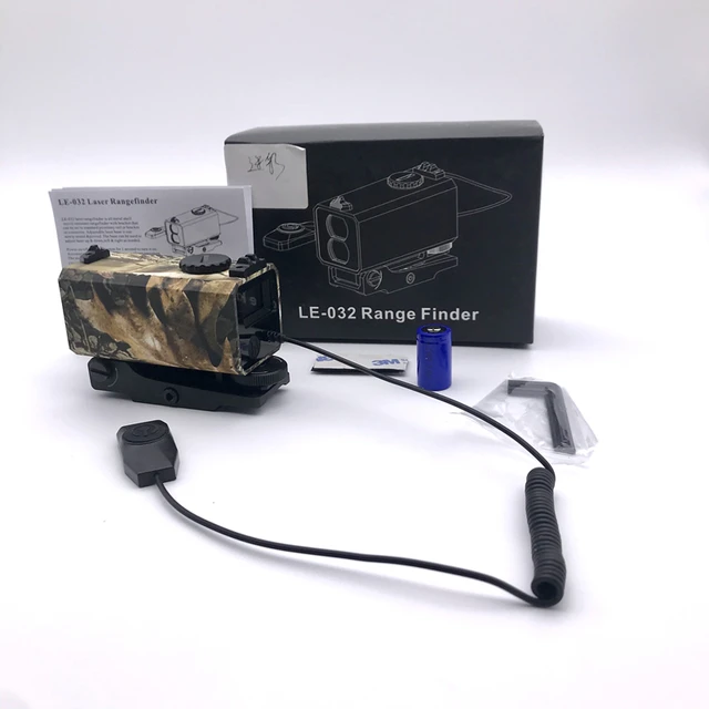 LaserWorks LE-032 Mini Laser Rangefinder Rifle Scope Mate Hunting or ...