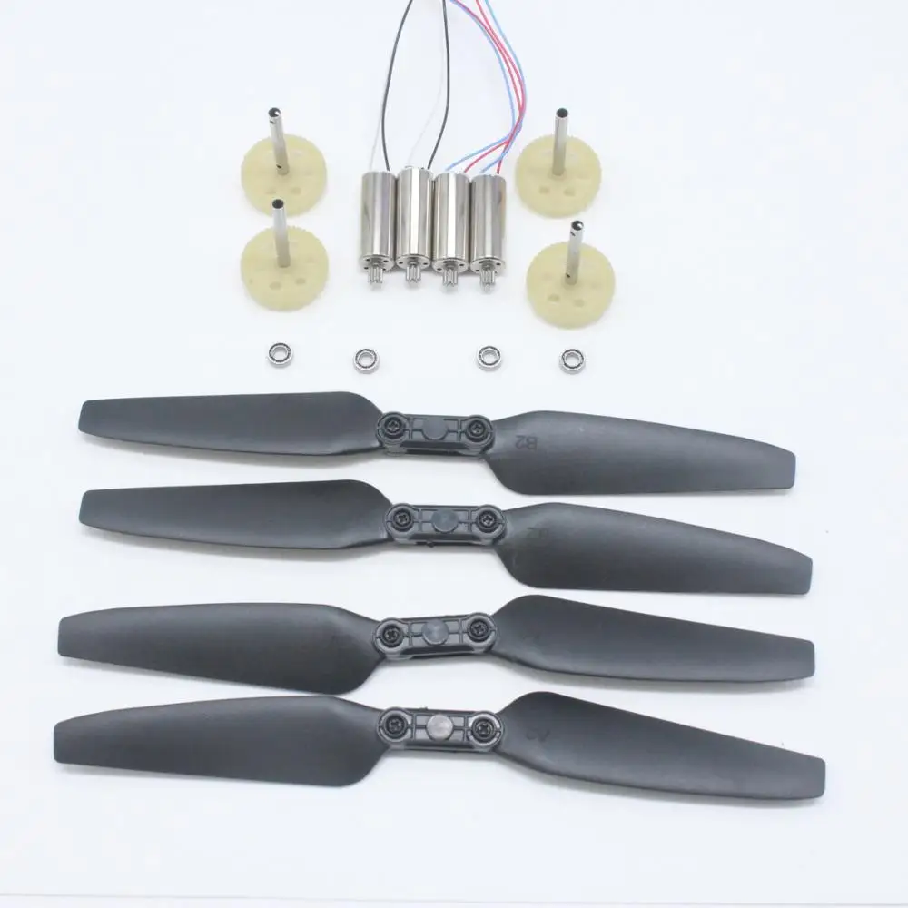 S162 Gps Rc Drone Quadcopter Parts Foldable Propellers Blades Main Gear ...
