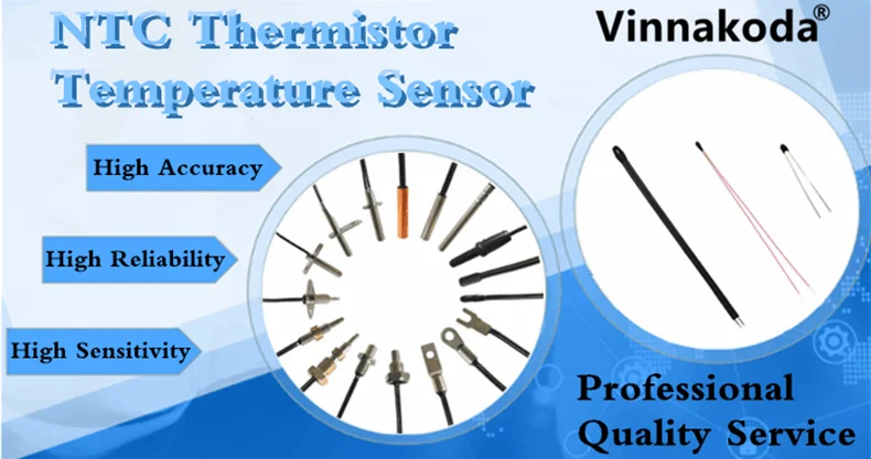 10 шт., терморезистор NTC MF52 NTC-MF52AT 1K 2K 3K 4,7 K 5K 10K 20K 47K ...