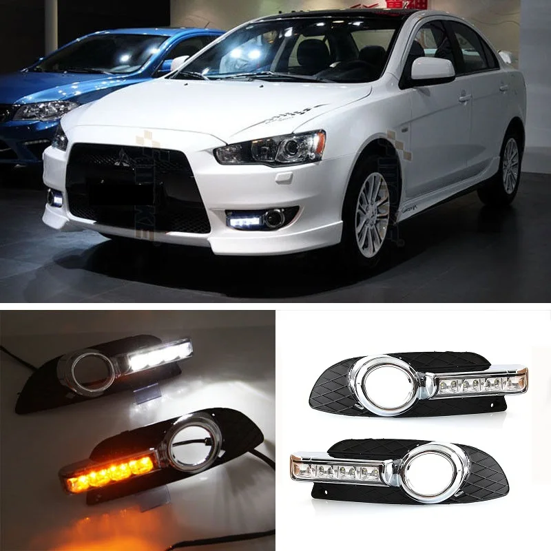OKEEN-2pcs-Car-LED-DRL-for-Mitsubishi-Lancer-EX-2008-2009-2010-2011 ...