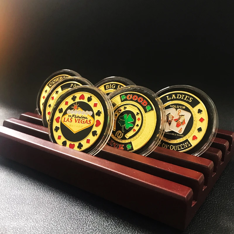 Committed-Metal-Poker-Chip-Casino-Challenge-Gold-Coin-Lucky-Souvenir ...