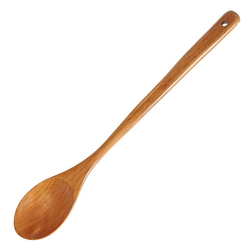 16.5 Inch Giant Wood Spoon Long Handled Wooden Spoon For Cooking And ...