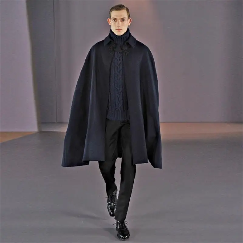 Men-s-Simple-And-Versatile-Cape-Cape-Cape-English-Style-Gentleman ...