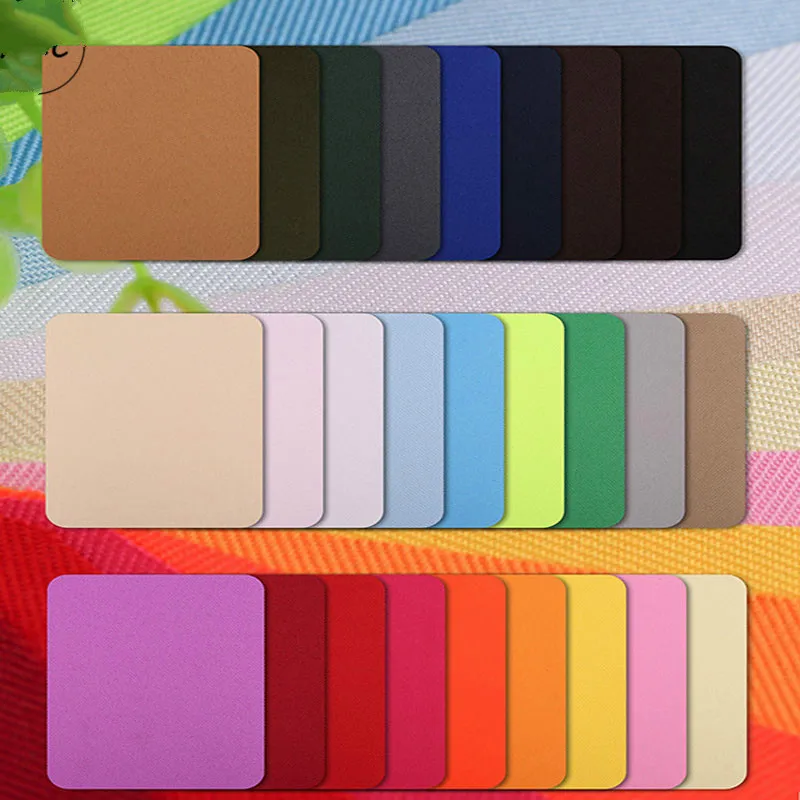 T-n 26 Colors Rectangle Twill Fabric Patches Diy Optional Cloth Hole ...