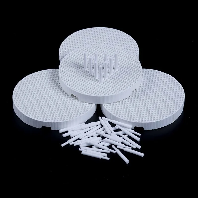 4Pcs-Dental-Lab-Honeycomb-Firing-Trays-with-20-Zirconia-Ceramic-Pins ...