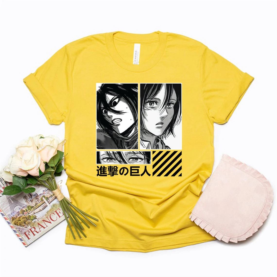 Attack On Titan Flower Crown Mikasa