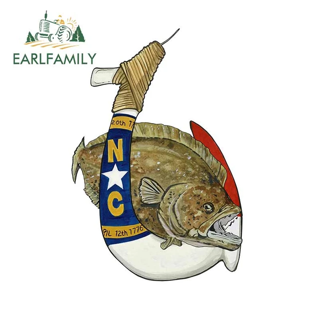 Flounder Decal