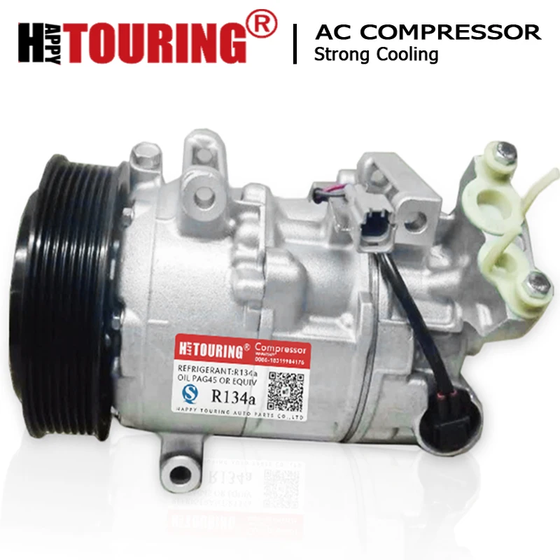 6SEL14C AC Compressor for Renault Megane 2.0 CVT Petrol 447150 0010 447150 0011 447150 0012 ...
