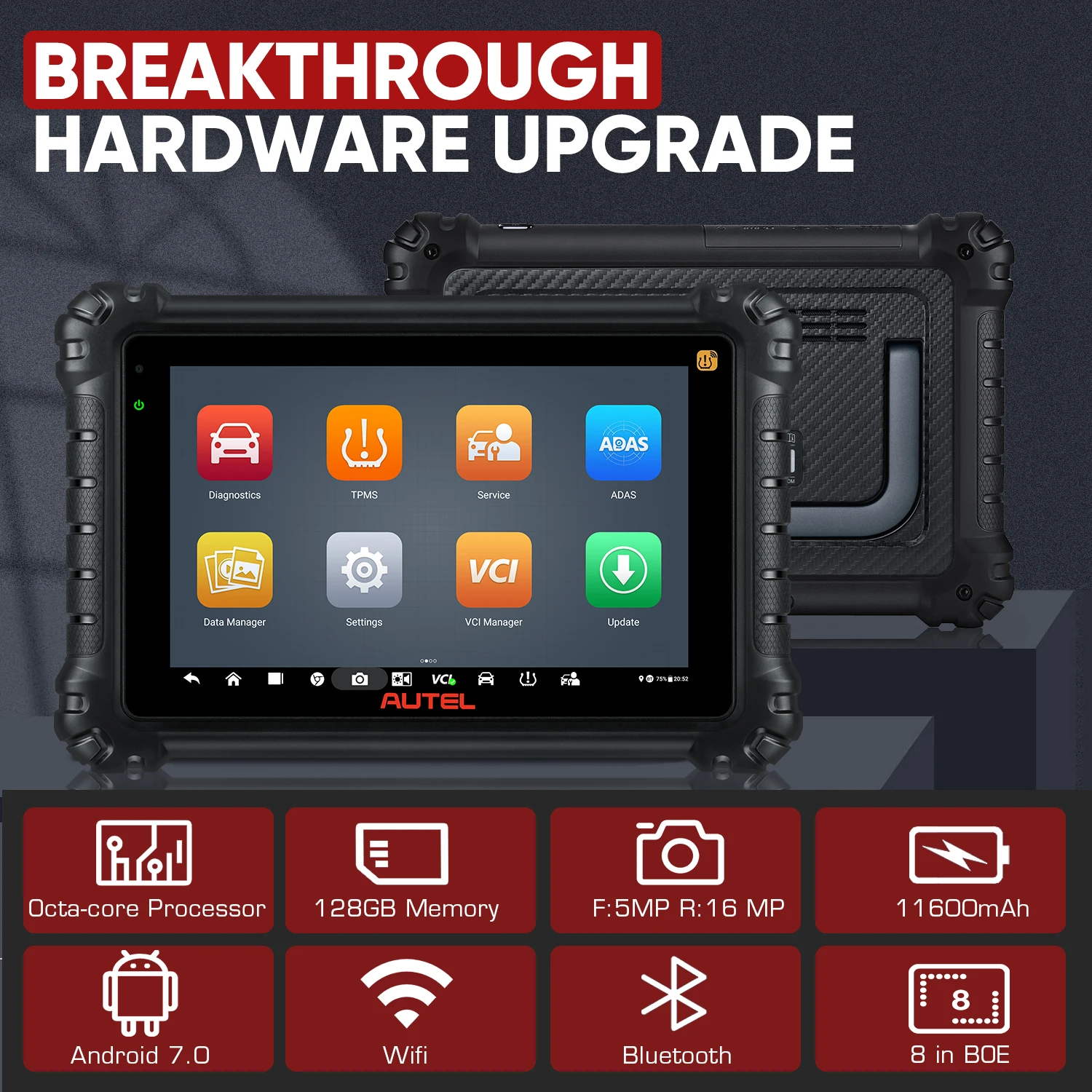 本日特価 Autel Scanner MaxiSYS MS906 Pro-TS， 2022 New Version of MS906TS MS906Pro MS906S MS906BT ...