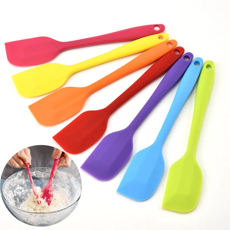 1PC Silicone Baking Spatula Heat-Resistant Spatula Cake DIY Pancake ...
