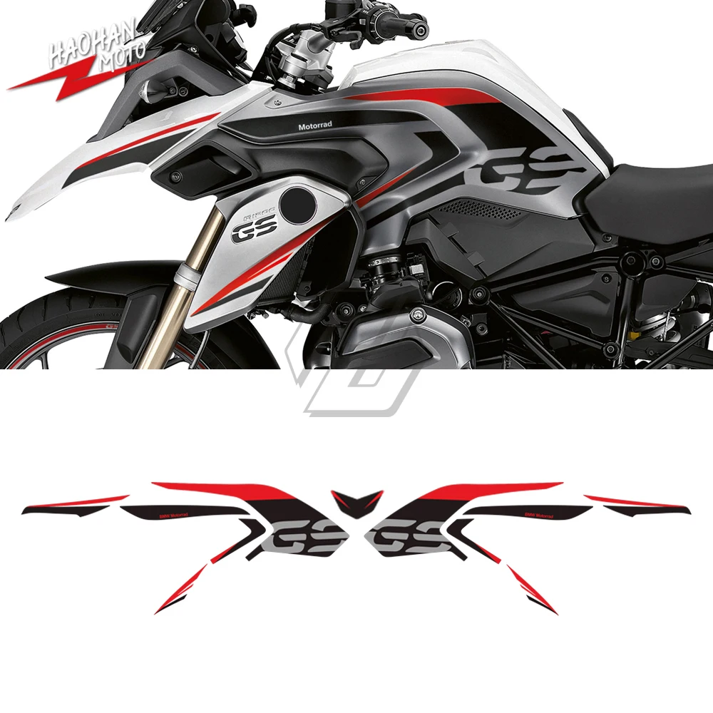 For BMW R1200GS R1200 GS LC 2013 2018 Anti UV Motorcycle Decals Kit ...