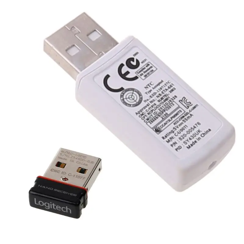 New Usb Receiver Wireless Dongle Receiver USB Adapter for logitech ...