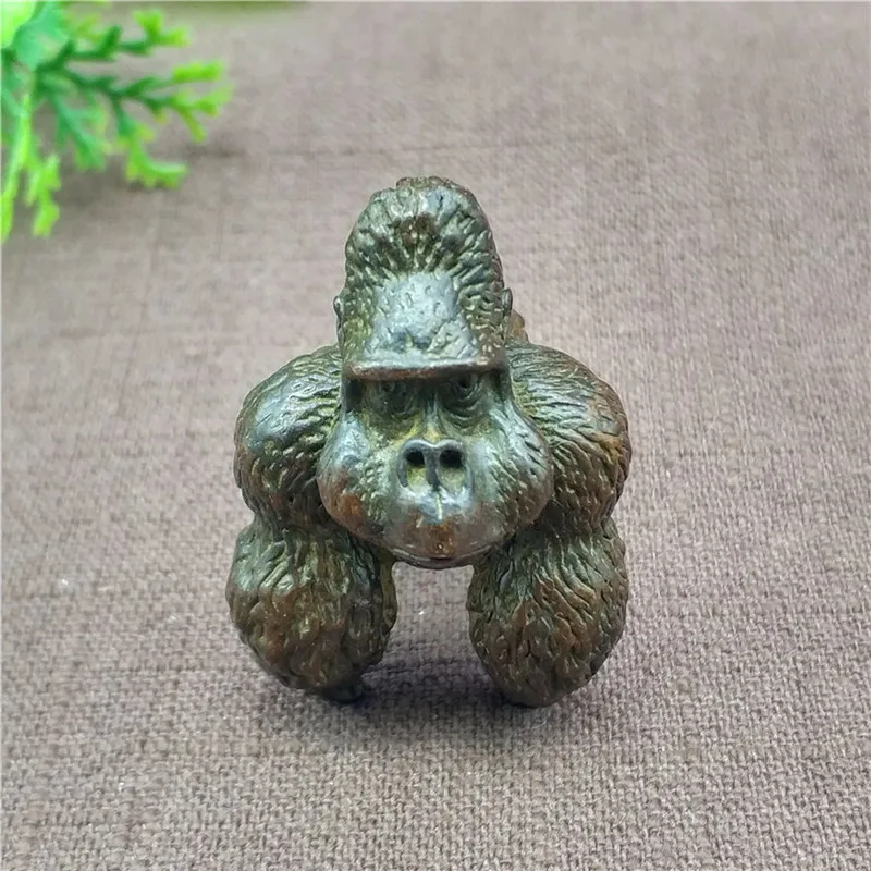 Copper Monkey Gorilla Small Decoration Bodybuilding Monkey Copperware ...