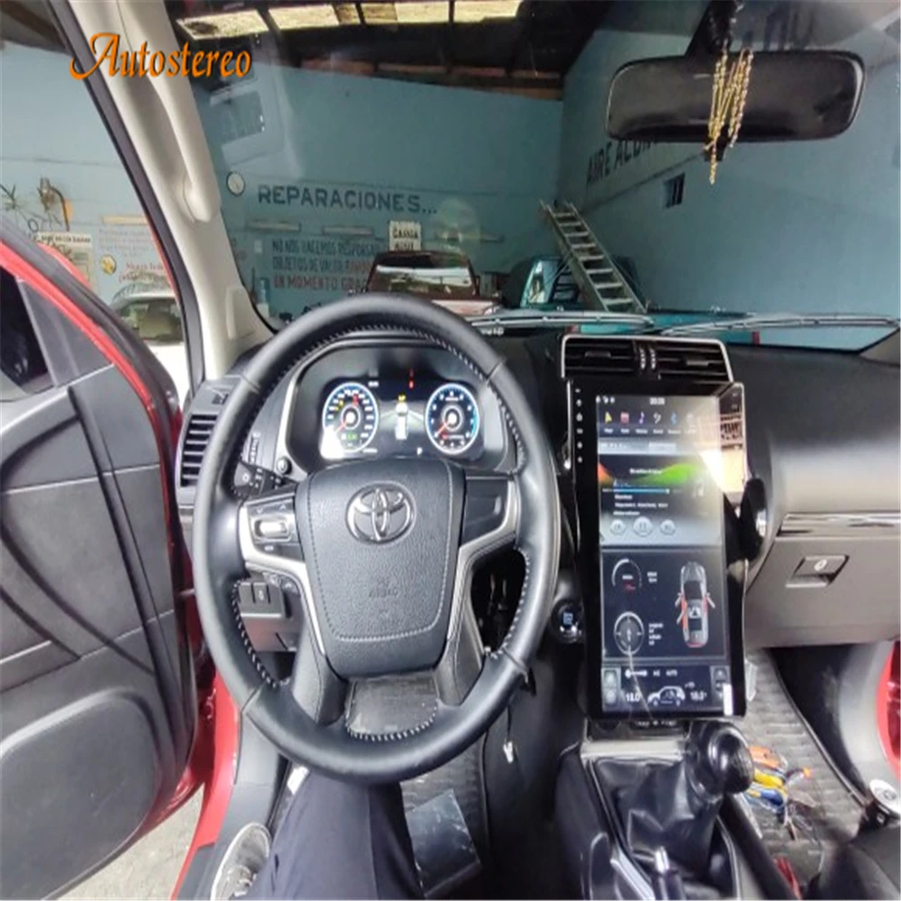Android Car Digital Cluster Virtual Cockpit For TOYOTA LAND CRUISER ...