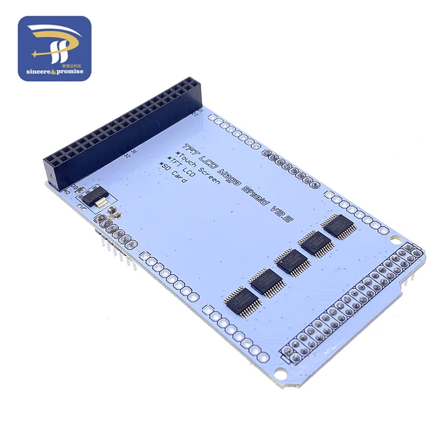 3.2" TFT LCD Touch Color Screen Module + 3.2 Inch Shield Adapter Board ...