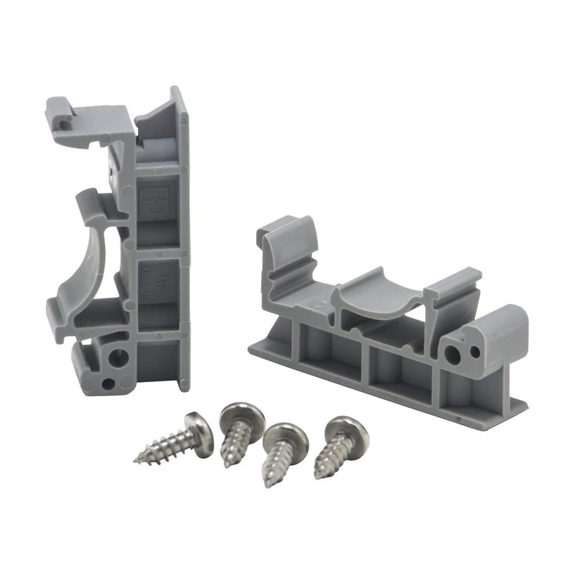 DIN rail mounting clips and screws PCB mount PCB carrier PCB bracket ...