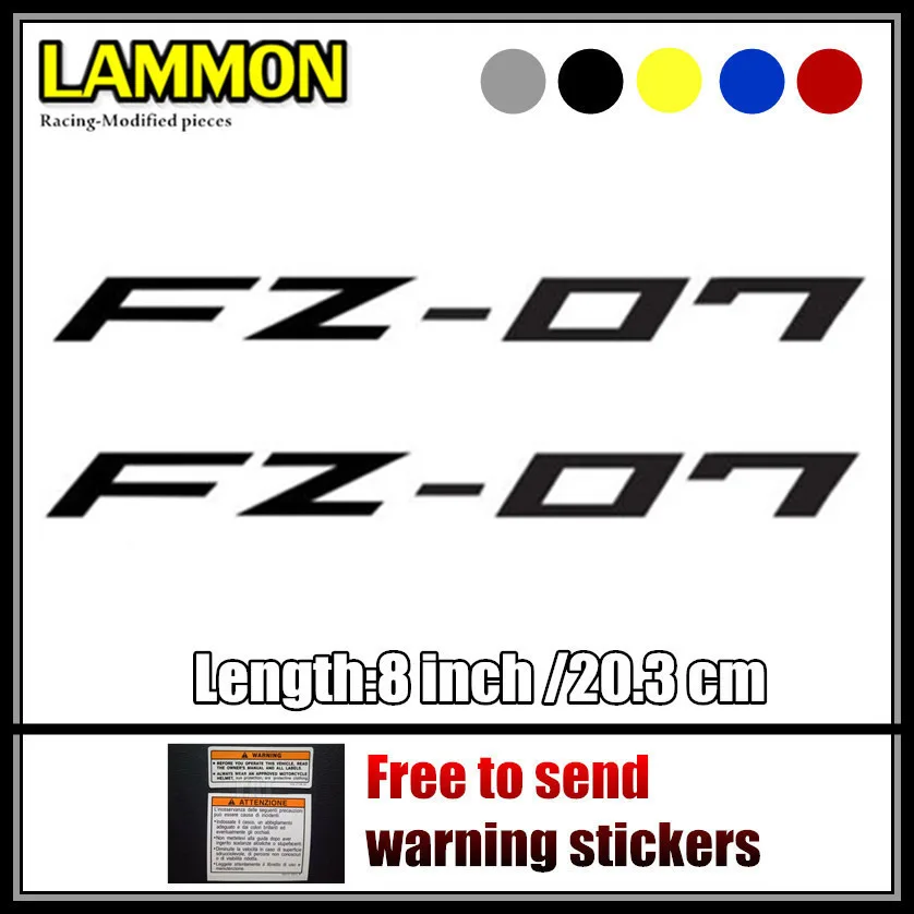 Logotipo-de-FZ-07-para-motocicleta-carenado-de-ruedas-de-tanque-de ...