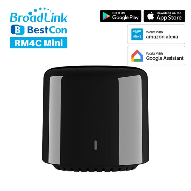 Broadlink RM Mini 3/Bestcon RM4C Mini WiFi 4G IR Remote Controller Via APP Control Smart Home ...