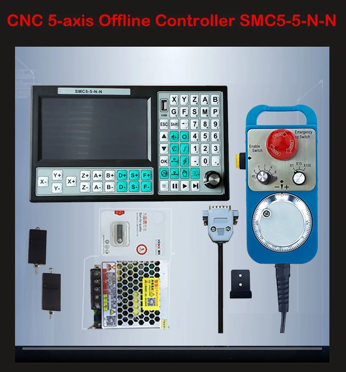 Controlador cnc offline 5-axis Smc-5-n-n 500khz sistema de controle de ...