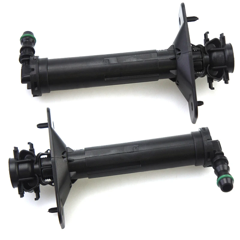 ขวาและซ้ายไฟหน้าทำความสะอาดเครื่องซักผ้าหัวฉีดหัวฉีดสำหรับAudi A6 C7 S6 ...