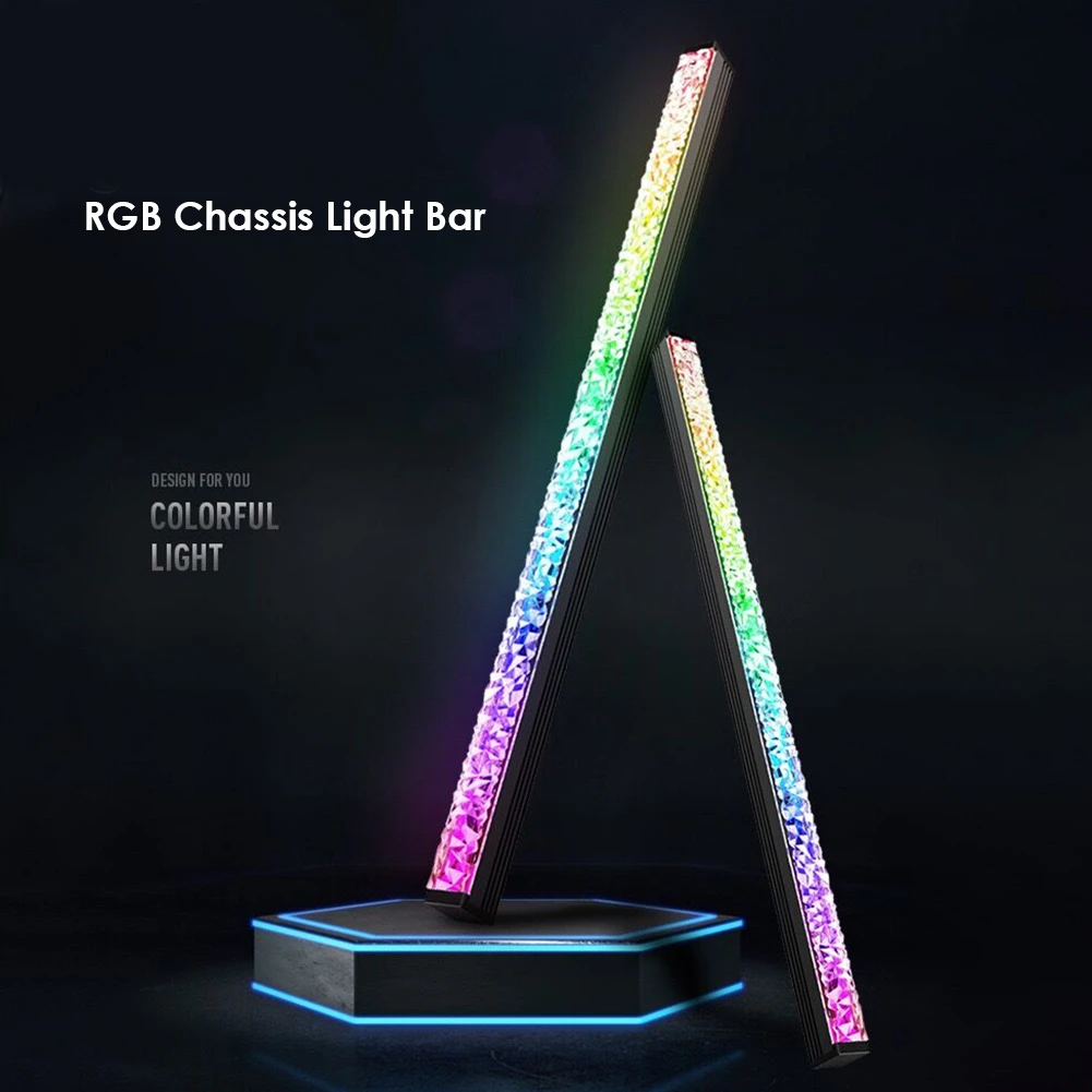 Pc Case Led Light Bar Pc Chassis Decorative Lamp Office Diamond Argb ...