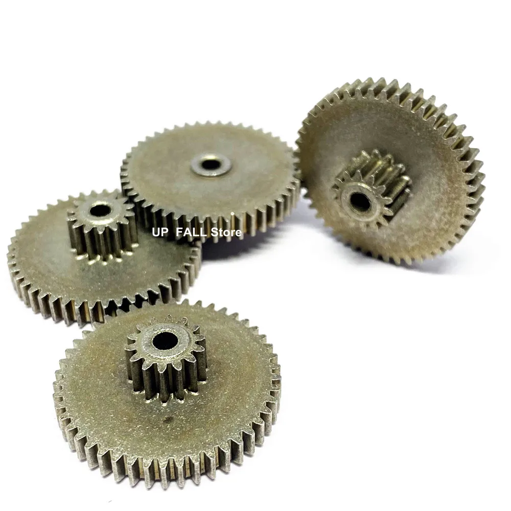 14 Teeth - 46 Teeth Metal Double Gear 3MM Hole 0.6 Module QUALITY GEAR