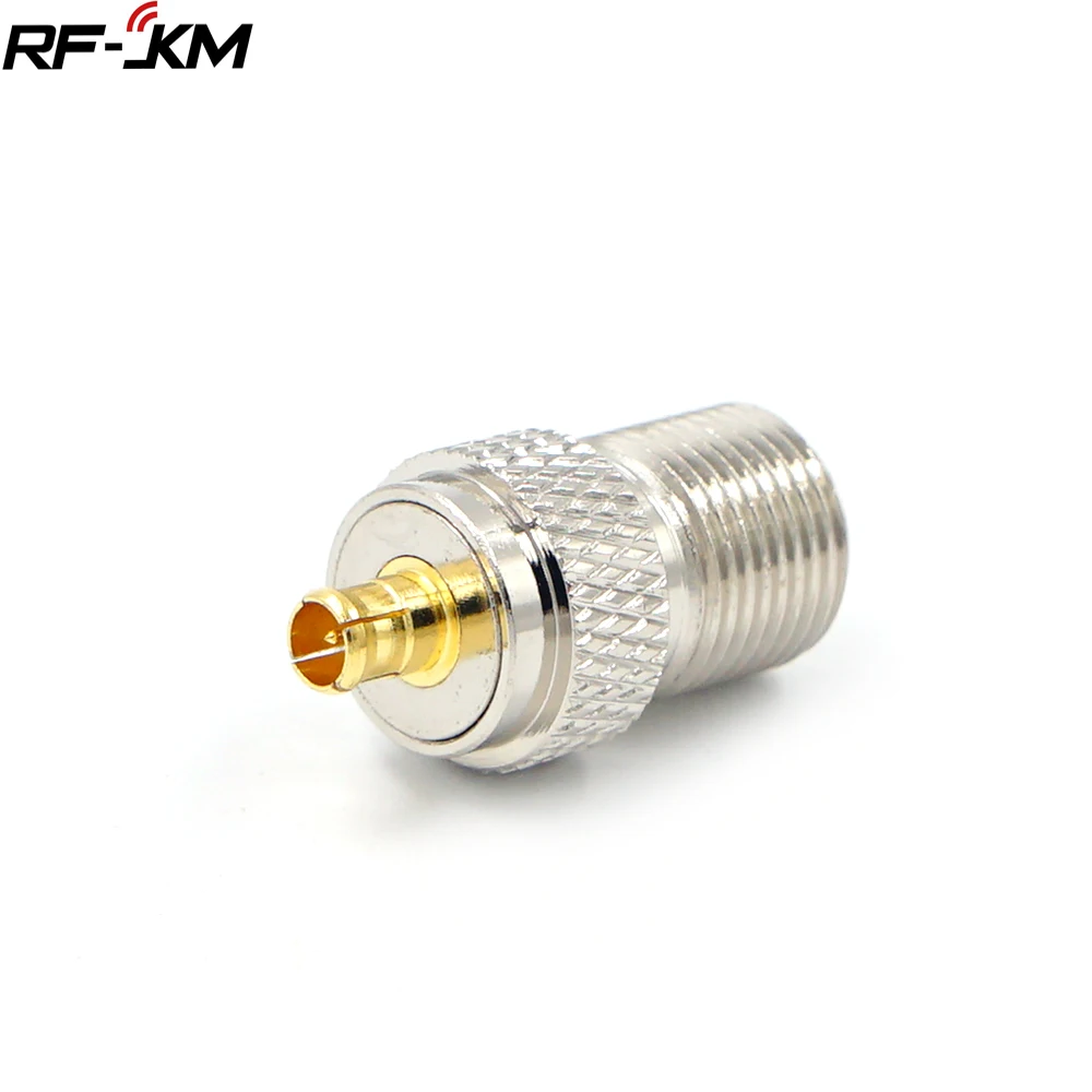 1pcs-RF-Connector-MCX-Male-to-F-Female-RF-Coaxial-Adapter-Connector ...