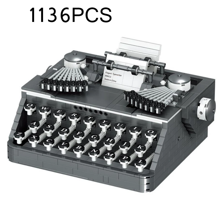 LOZ-creative-mini-diamond-building-block-Classic-retro-typewriter ...