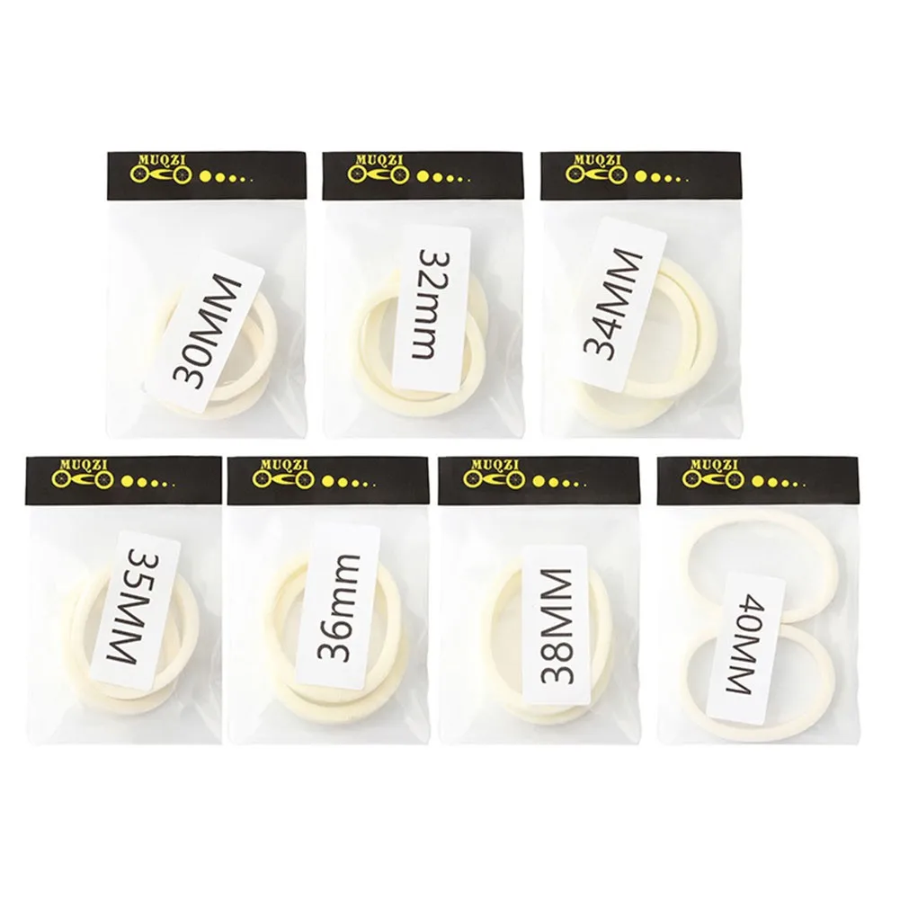 2pcs Bike Bicycle Fork Sponge Foam Rings Oil Seal Dust Seal For ...