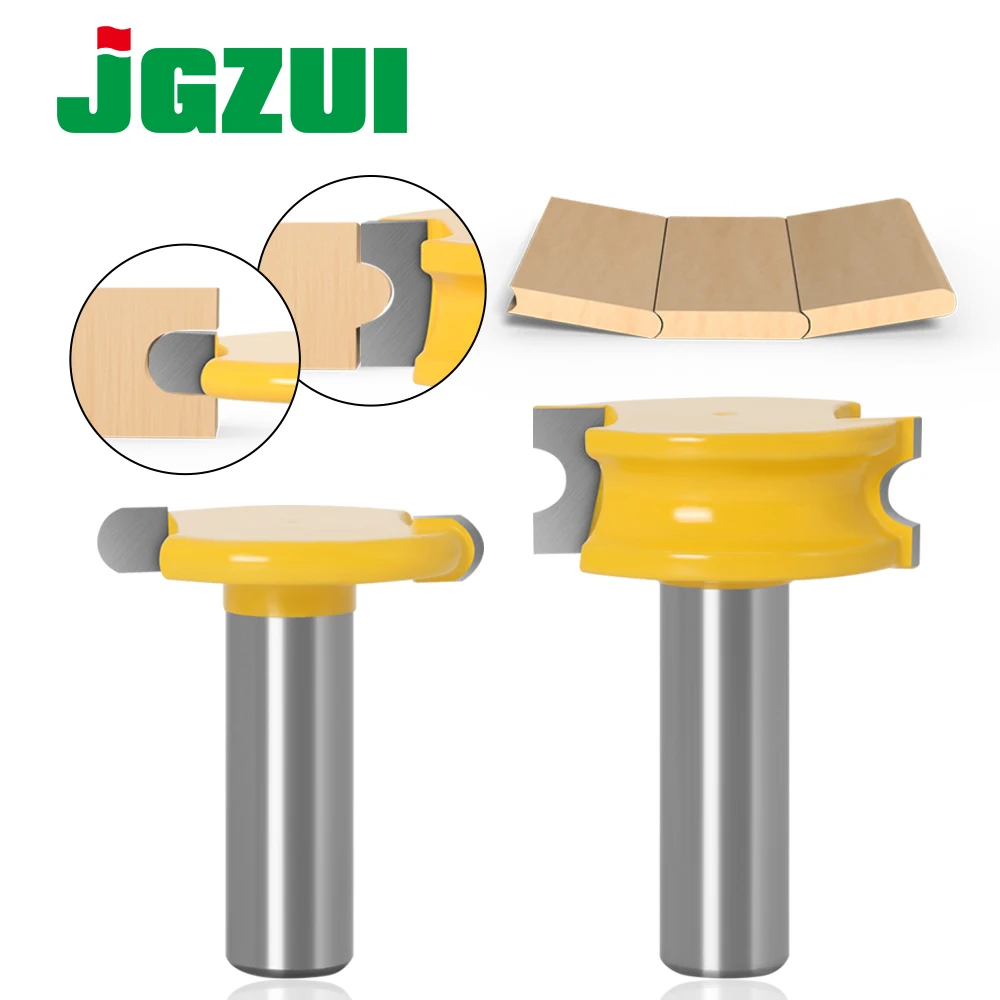 2 Pc 1/2" Shank 12mm Shank Canoe Flute And Bead Router Bit Wood Cutter ...