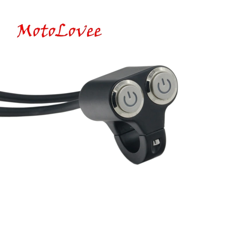 MotoLovee-22mm-Motorcycle-Switches-Headlight-Hazard-Brake-Fog-Light ...