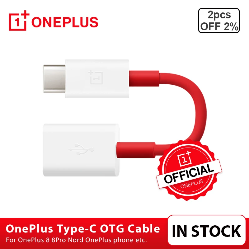 Cable OTG Original tipo C para OnePlus 7 7 Pro 8 8Pro 8T Nord OnePlus 9 ...