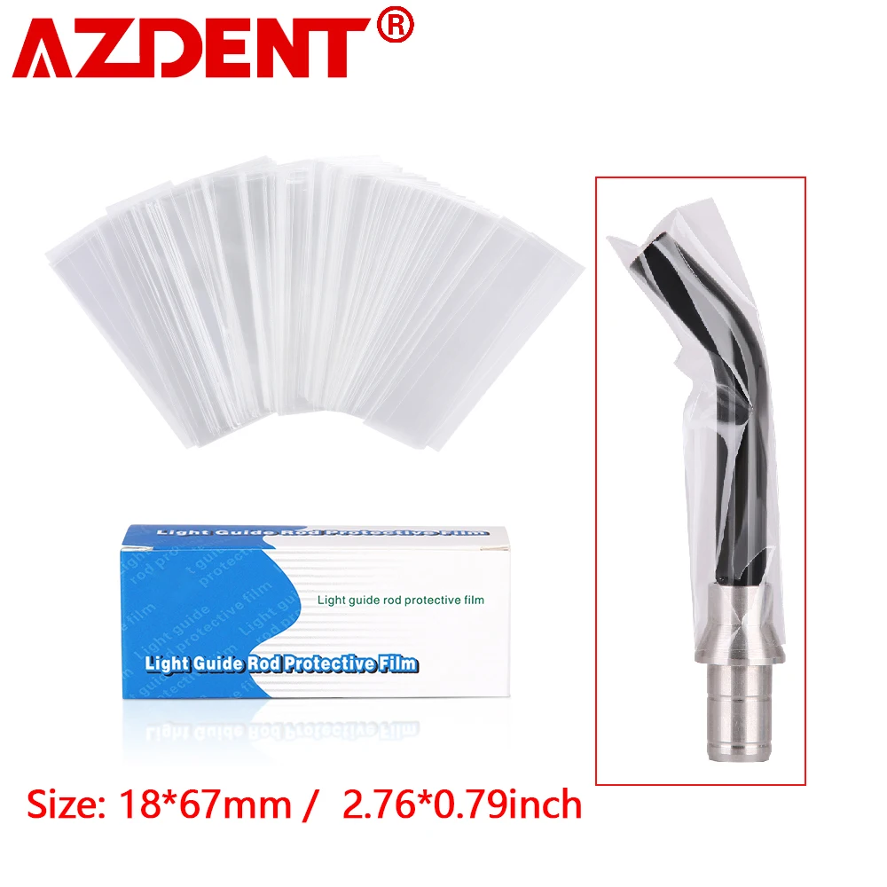 200pcs/Box Dental Material Disposable Light Curing Head Protective ...