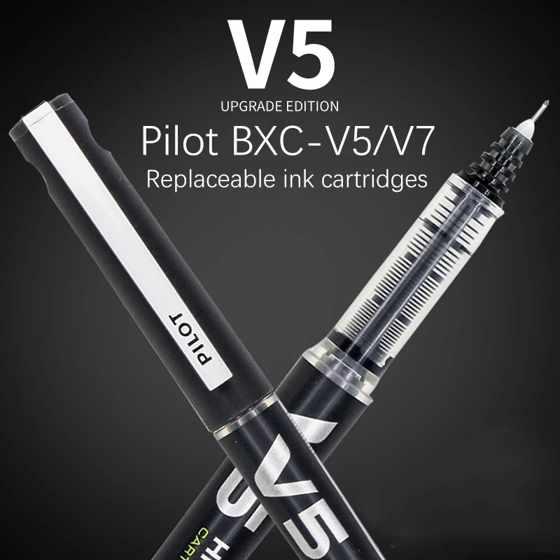 Pilot V5 Gel Pen Hi-tecpoint Ink Cartridge 0.5mm 0.7mm Bxc-v5/v7 Bxs-ic ...