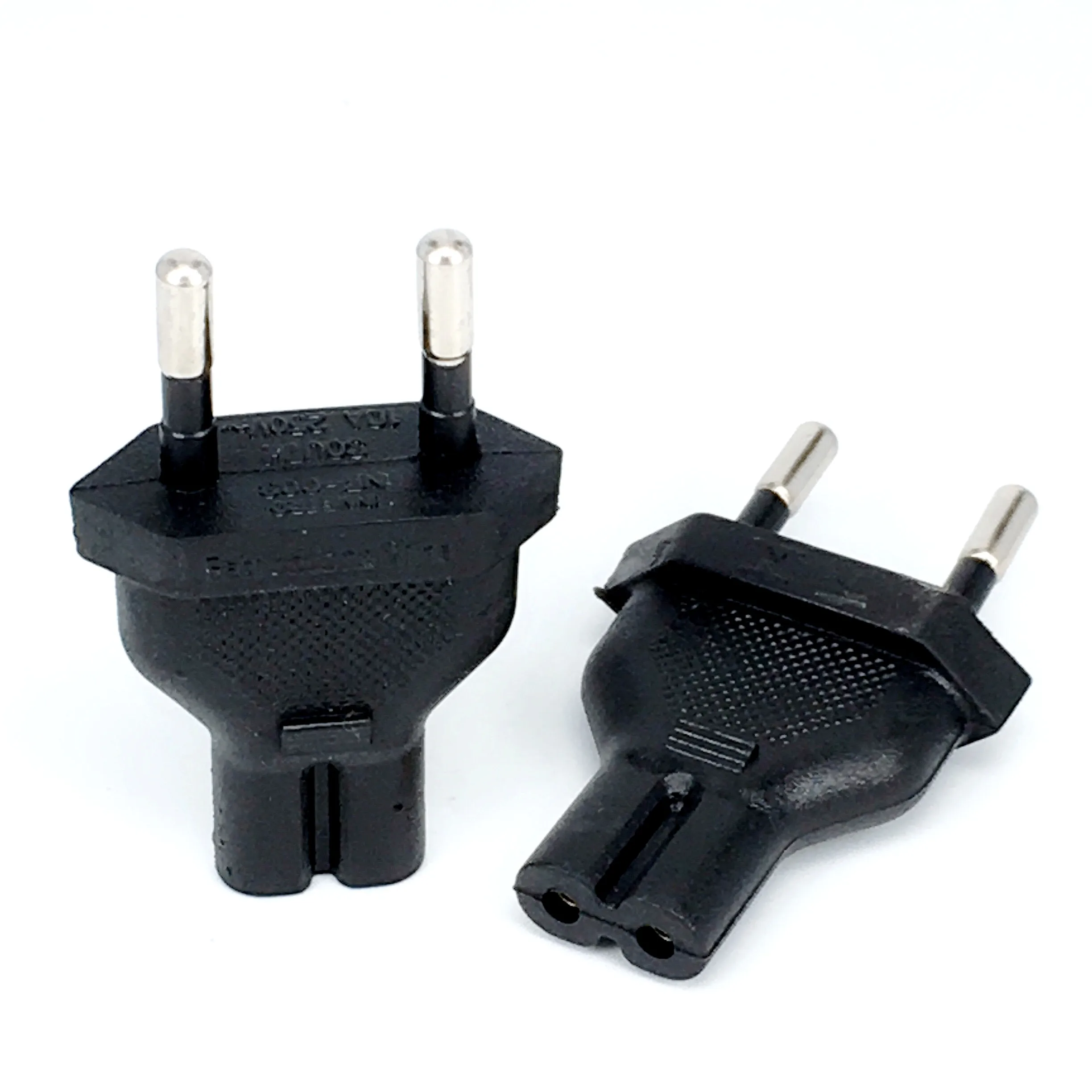 Europe-CEE7-16-EU-2-pin-power-cable-plug-to-IEC-C7-figure-8-receptacle ...