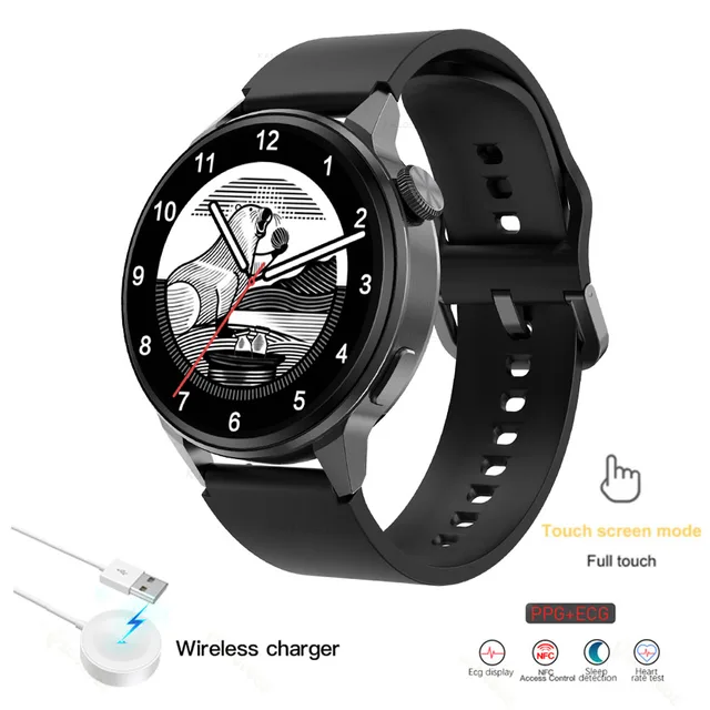 2022 New NFC Smart Watches Men Sport GPS Movement Track Fashion Women ...