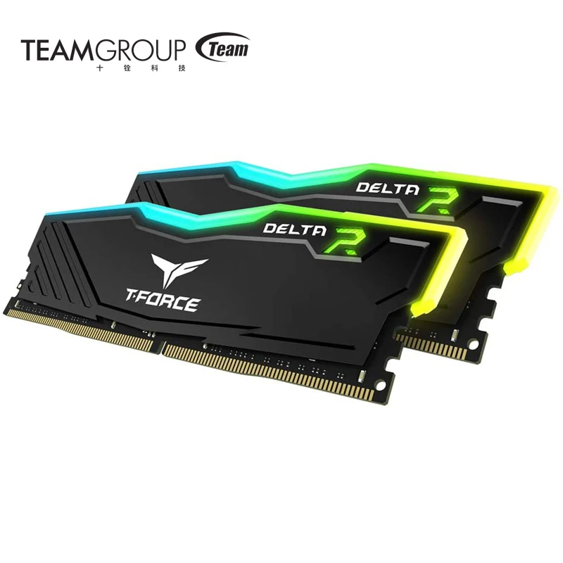 Teamgroup Ram Delta Rgb Ddr4 8gb 16gb 3200mhz 3600mhz 16gb (2x8gb ...
