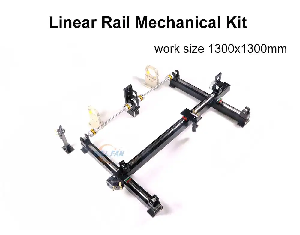 Will Feng 1300x1300mm Linear Guide Rail Kit Metal Mechanical Component ...