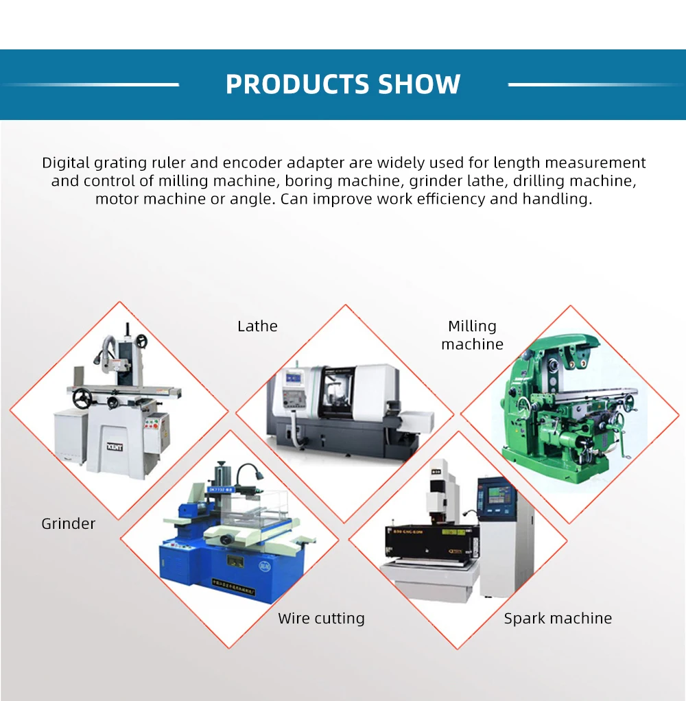 Sino SDS6-3V digital readout DRO kit + 3 pcs KA300 linear scale linear ...