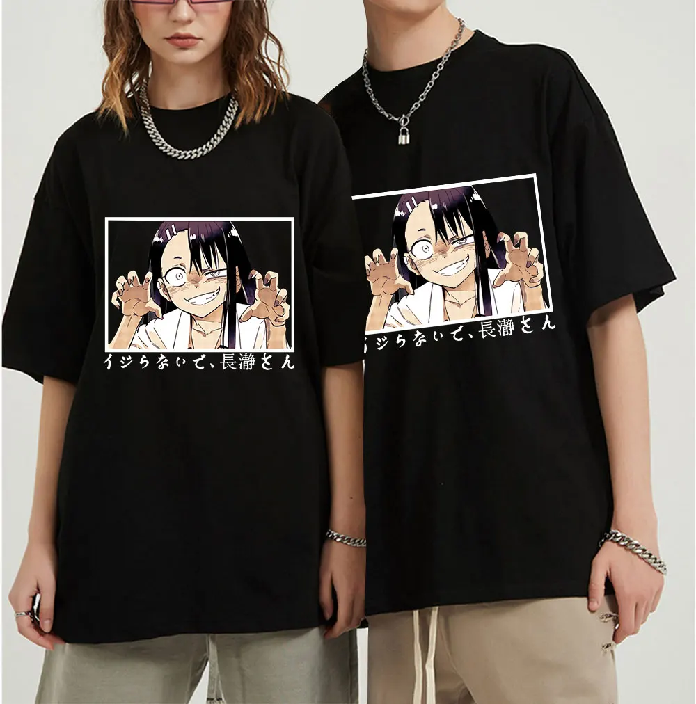 Dont Toy With Me Miss Nagatoro Graphic Print T Shirts Summer Clothes