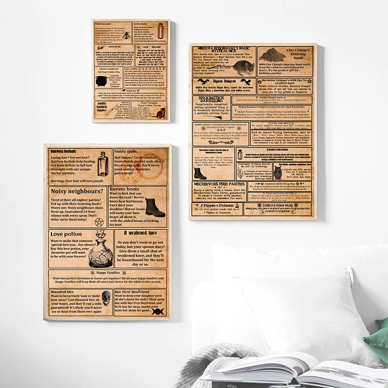 Magic-World-Inspiration-Quote-Posters-and-Prints-Vintage-Witchcraft ...