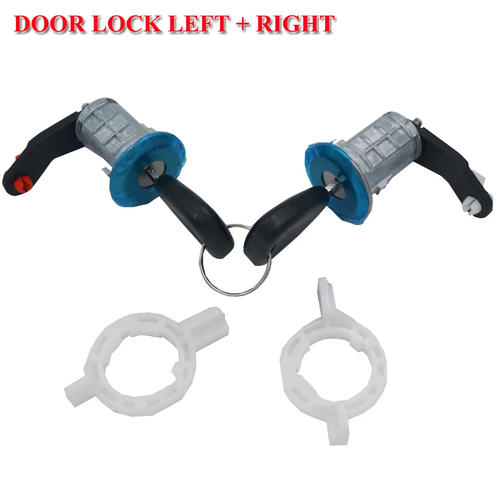 7701470944 7701470945ด้านหน้าซ้ายขวาประตูล็อคบาร์เรล2ปุ่มสำหรับ NISSAN ...